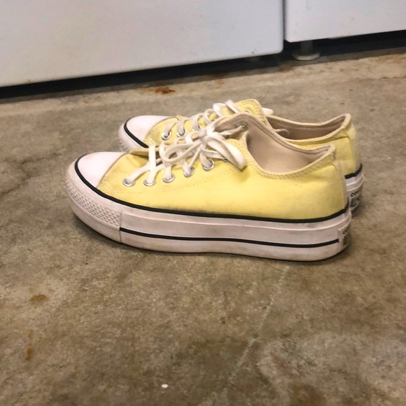 Converse | Shoes | Yellow All Star Converse | Poshmark
